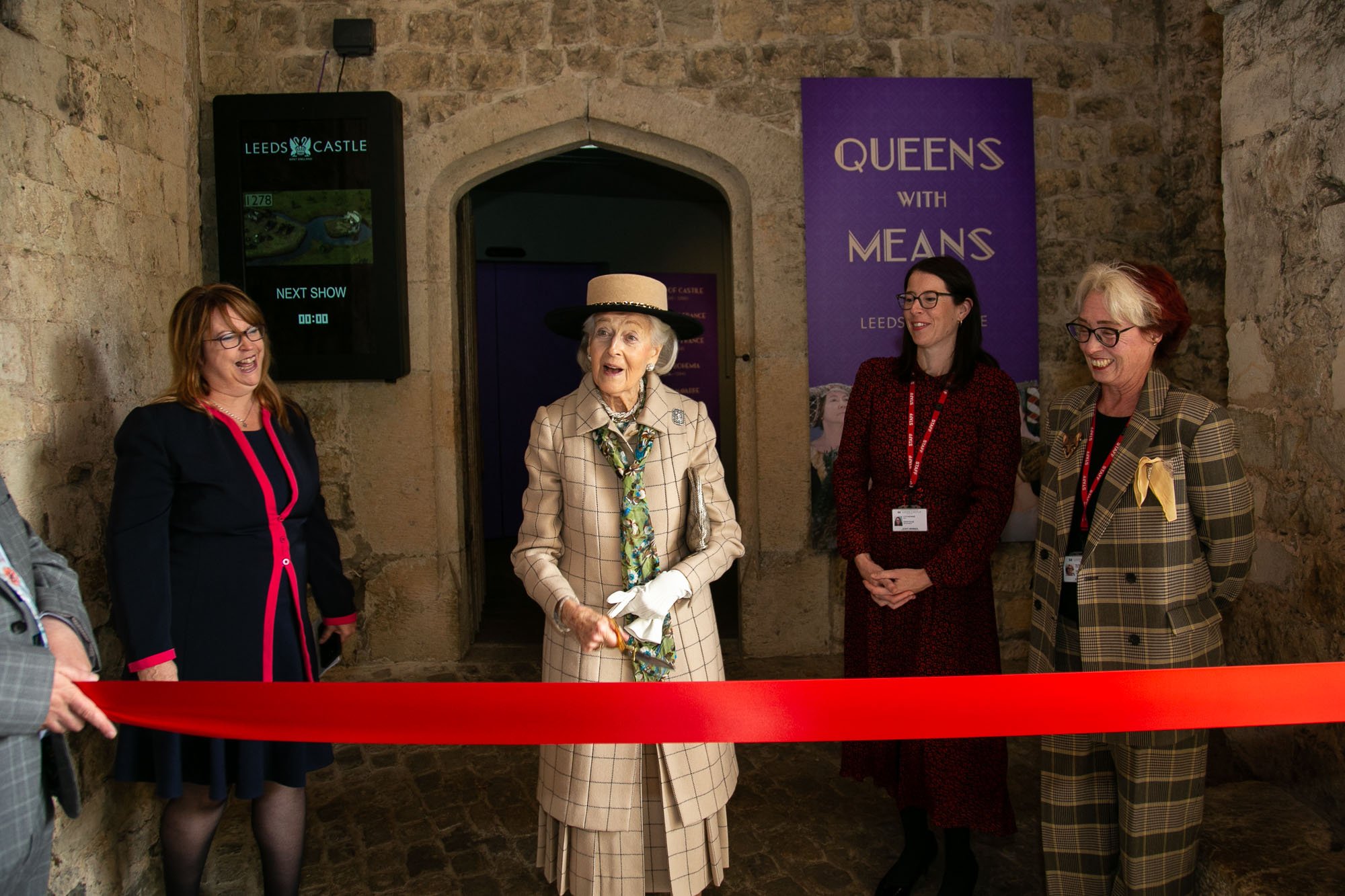 Leeds Castle Hosts Royal Visit From Patron HRH Princess Alexandra